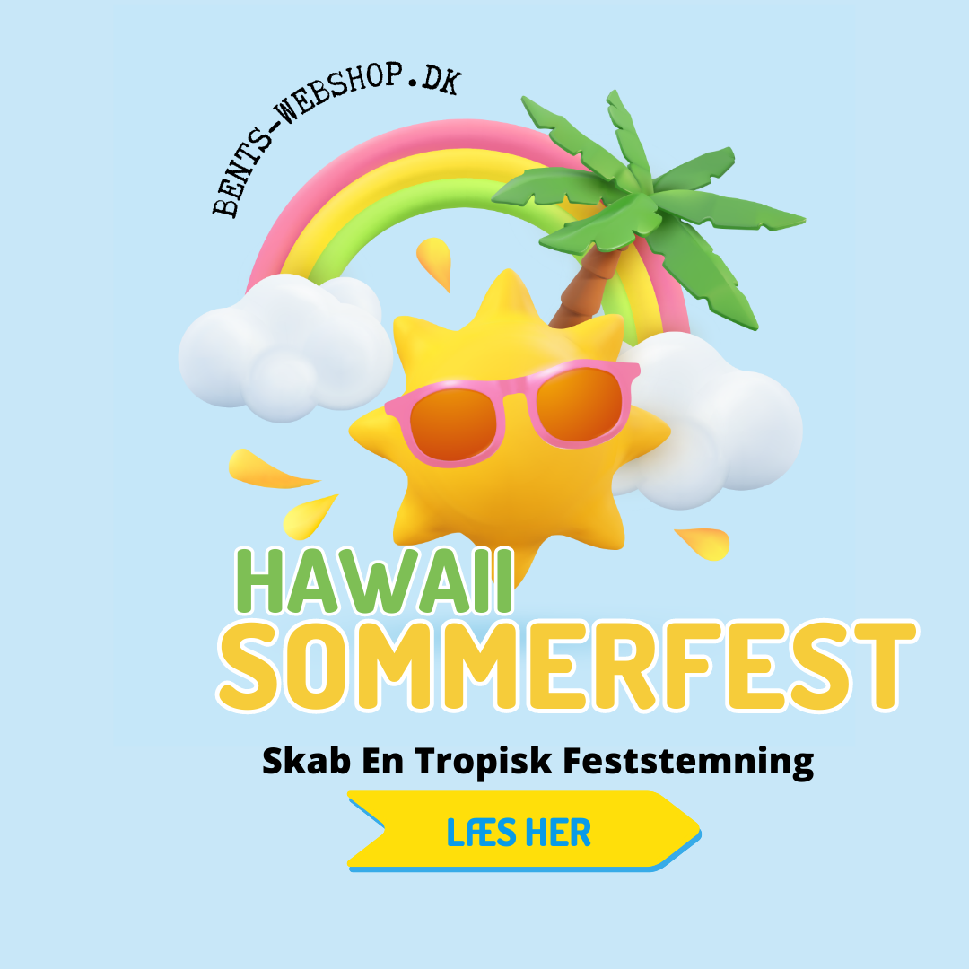 Skab En Tropisk Feststemning Med Hawaii-tema Til Din Sommerfest!