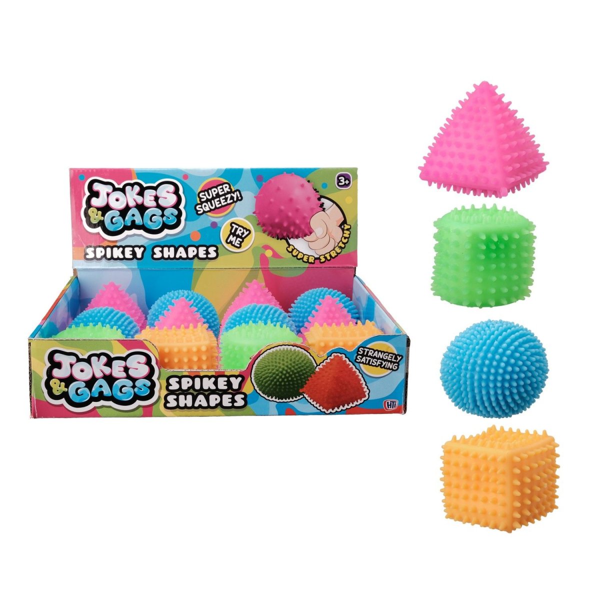 SPIKEY SHAPES – Sjove & Neonfarvede Squishy Figurer - ߷ Fidget Toys ...