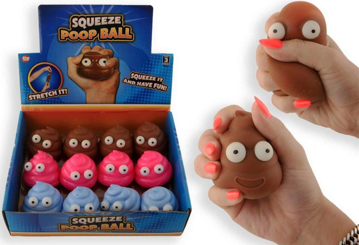 Køb Squishy Poo 7 Cm hos Bents-webshop | Prisgaranti
