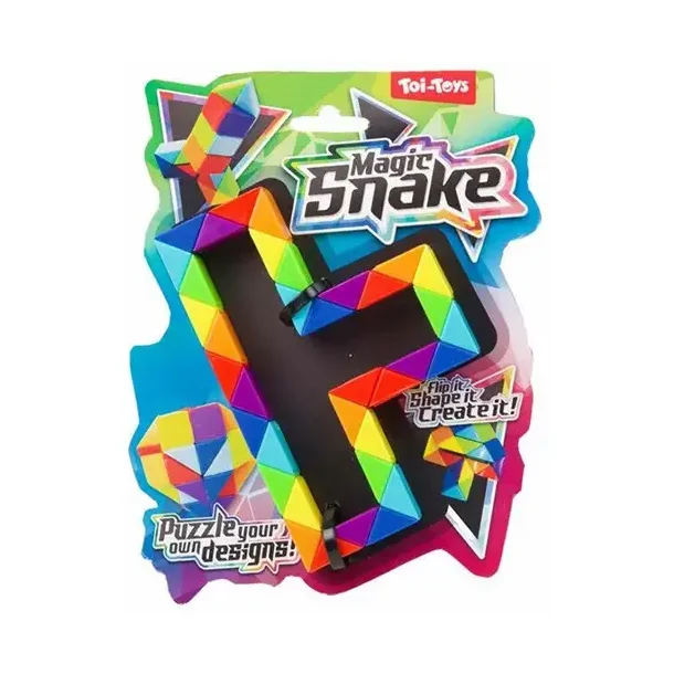 Color Magic Snake Fidget – Dansk lager