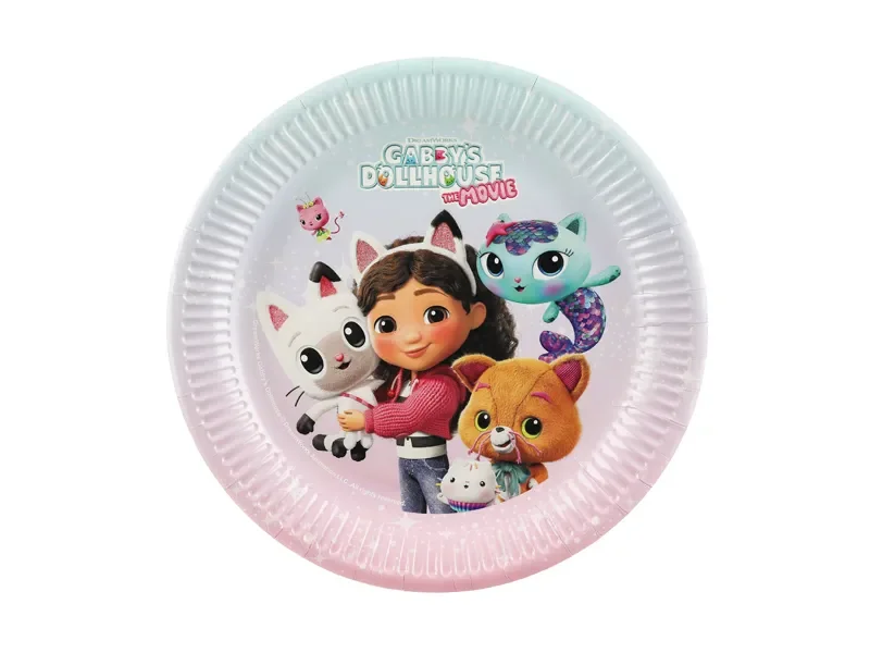 Gabby’s Dollhouse tallerkener 23 cm – dansk lager