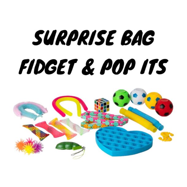 SURPRISE BAG FIDGET & POP ITS - Mystery - Fidgettoys.dk