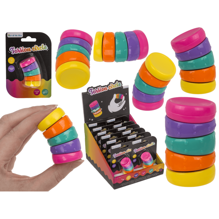 Twist N Turn Fidget Rainbow - Farverig Fidget-Sjov - Fidget toys ...